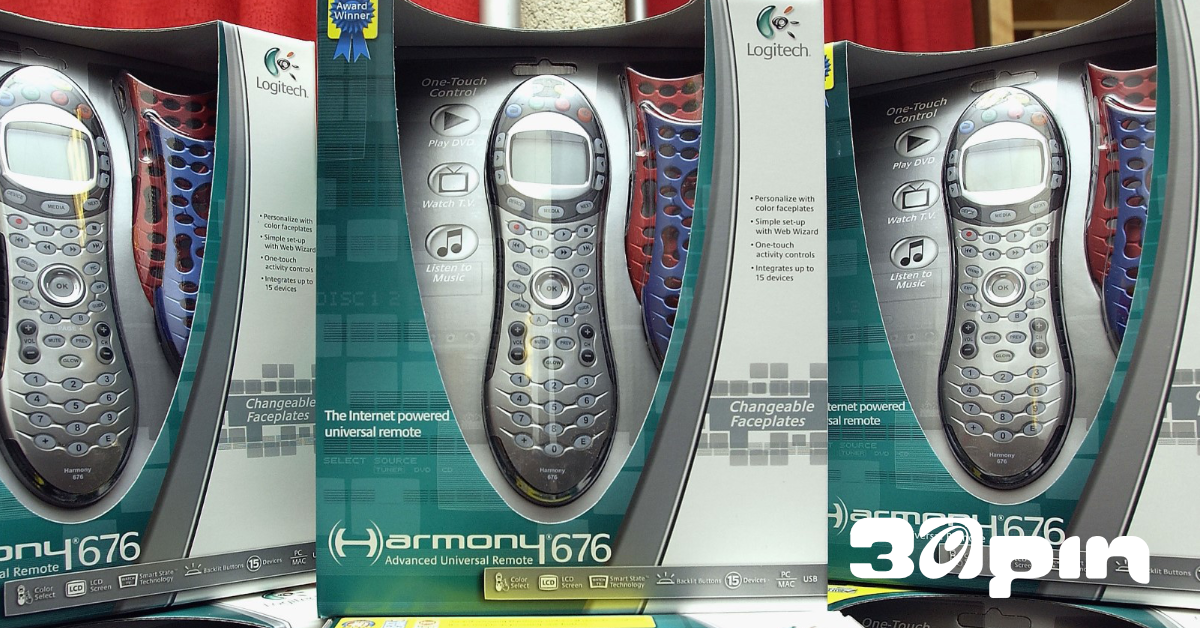 Brief History of Harmony Remotes, From 2001 to Their Sunset - 30pin